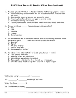 Ppci updates ocat_instructors_manual_course_pages[1] | PDF