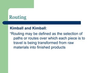 Production planning and control | PPT