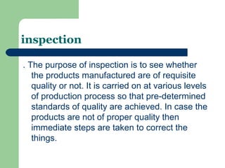 Production planning and control | PPT