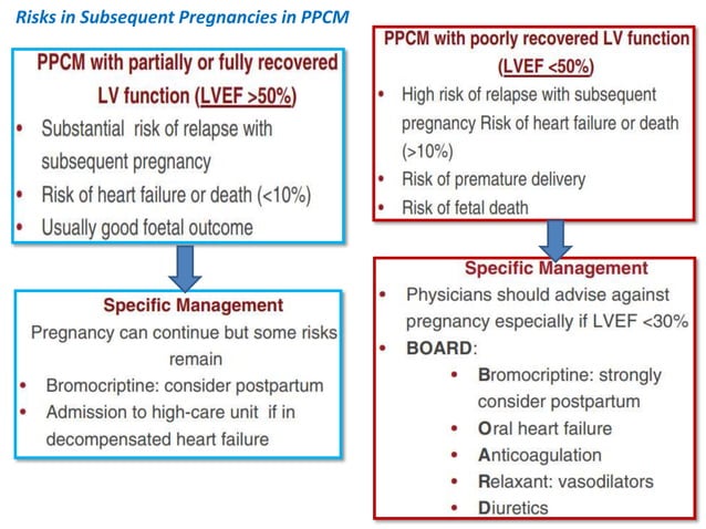 Peripartum Cardiomyopathy .BOARD scheme for the therapy of patients ...