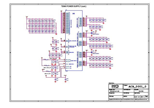 Electrical Schematic Open Hardware PowerPC Notebook motherboard v. 0.5 ...