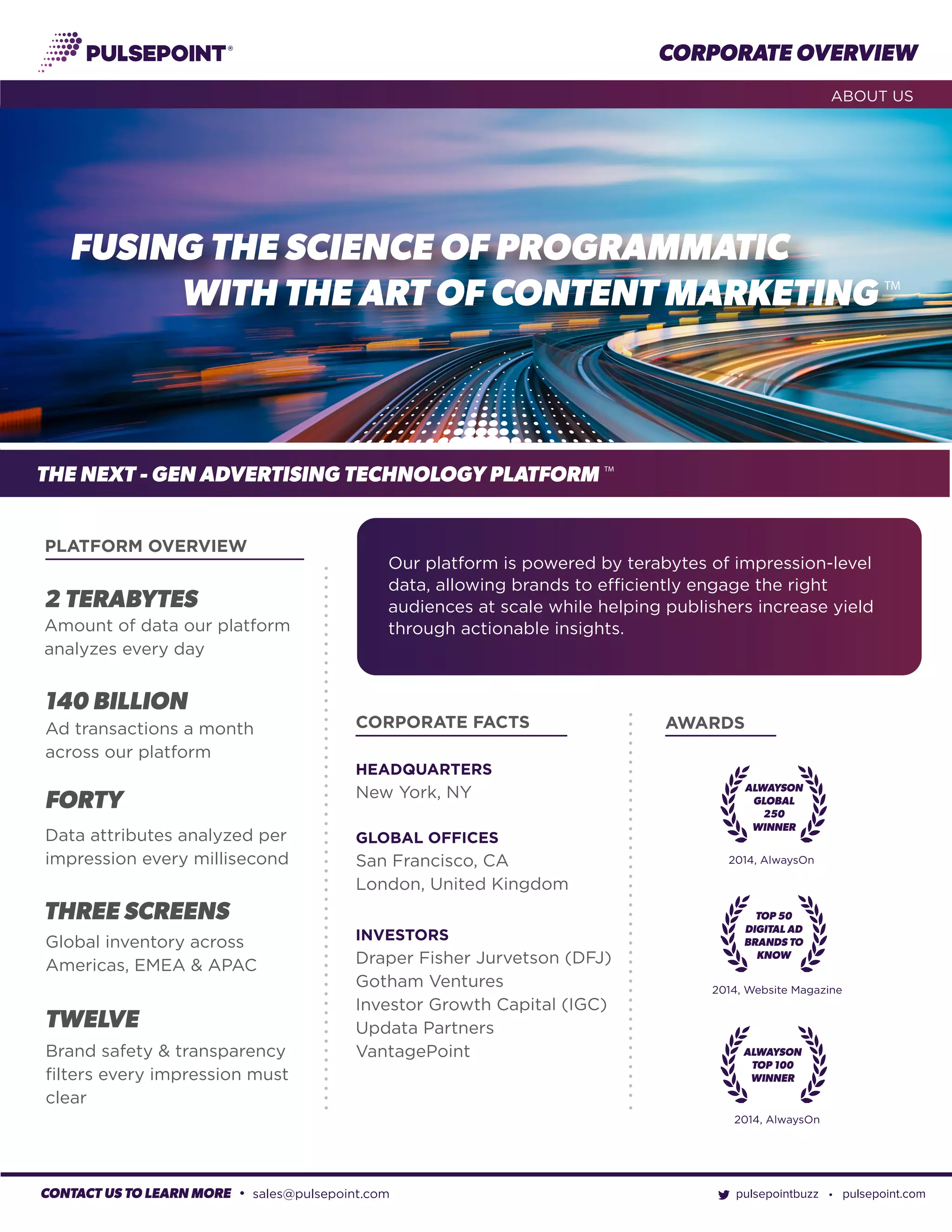 PulsePoint Corporate Overview | PDF