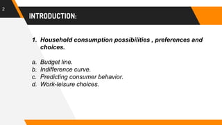 possibility, preference and choices (microeconomic) | PPTX