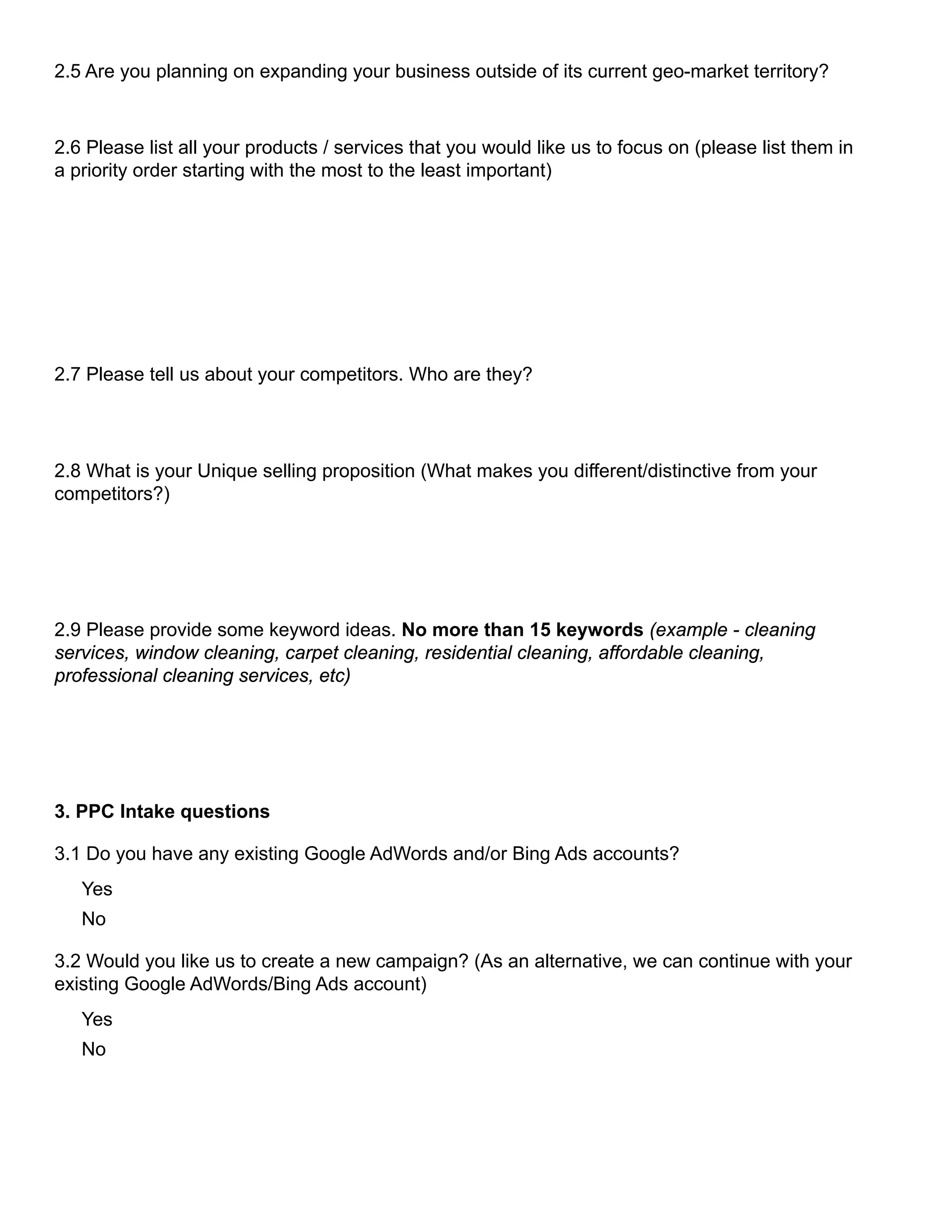 PPC Request Form | PDF