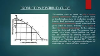 PP curve/ PP frontier | PPT