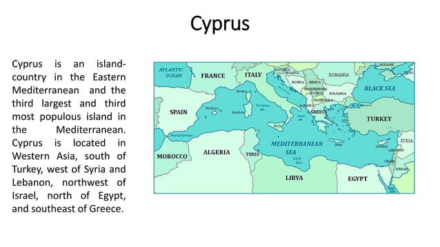 Cyprus presentation | PPTX