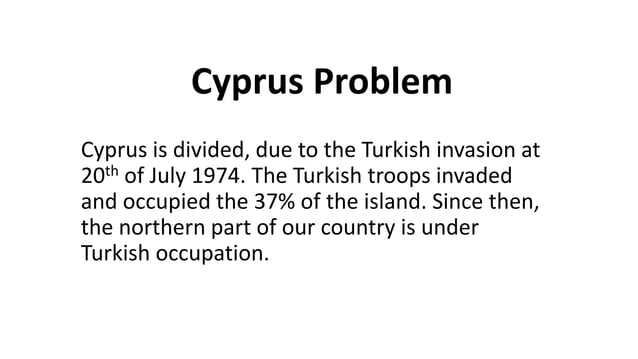 Cyprus presentation | PPTX