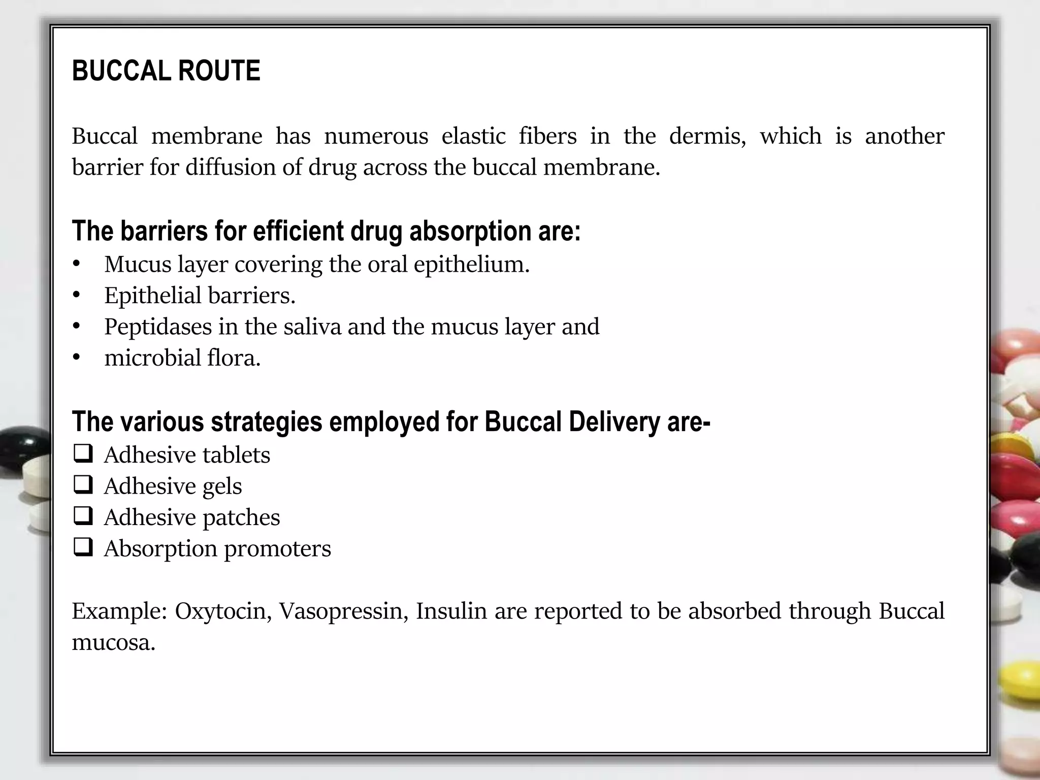 Protein And Peptide Drug Delivery System | PPTX