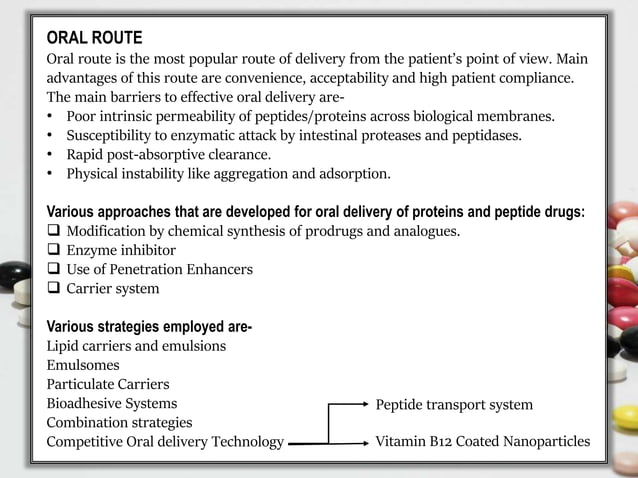 Protein And Peptide Drug Delivery System | PPTX