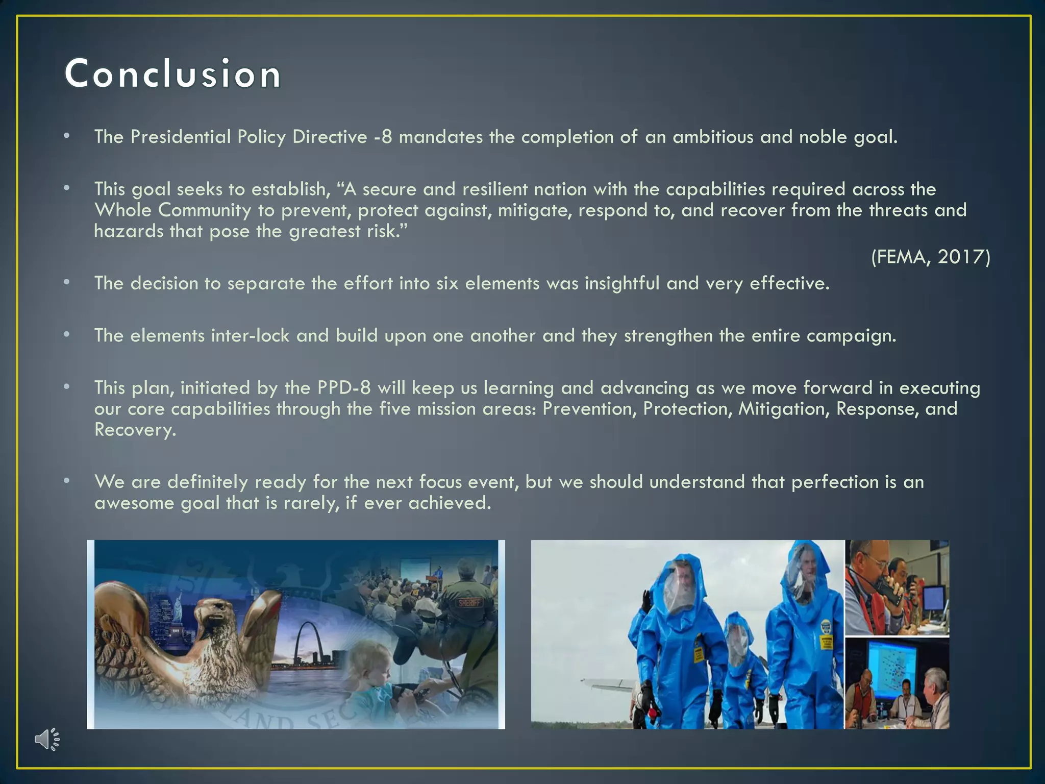 PPD-8 National Preparedness System | PDF