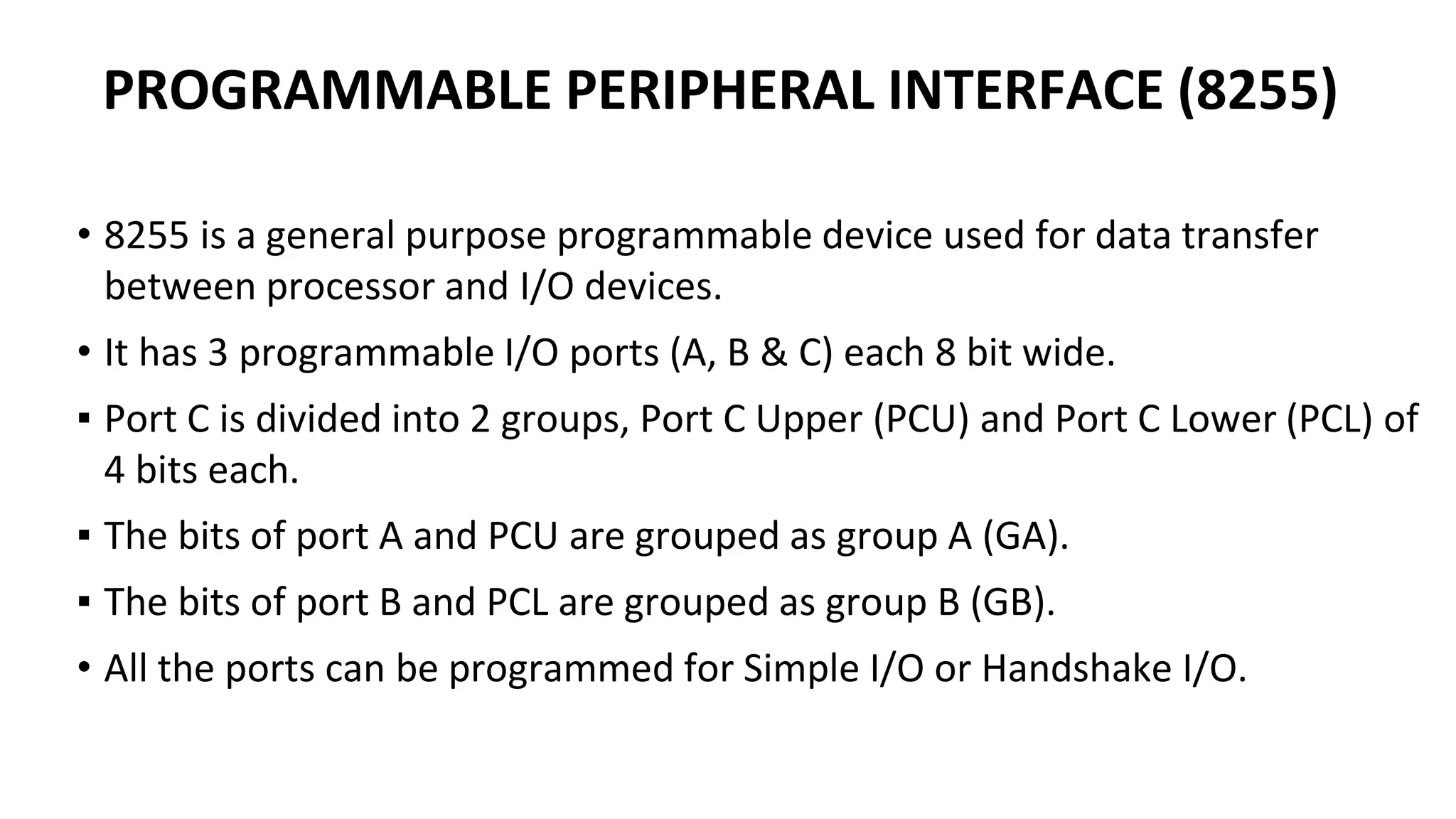 Programmable Peripheral Devices | PPT