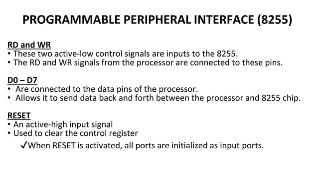 Programmable Peripheral Devices | PPT