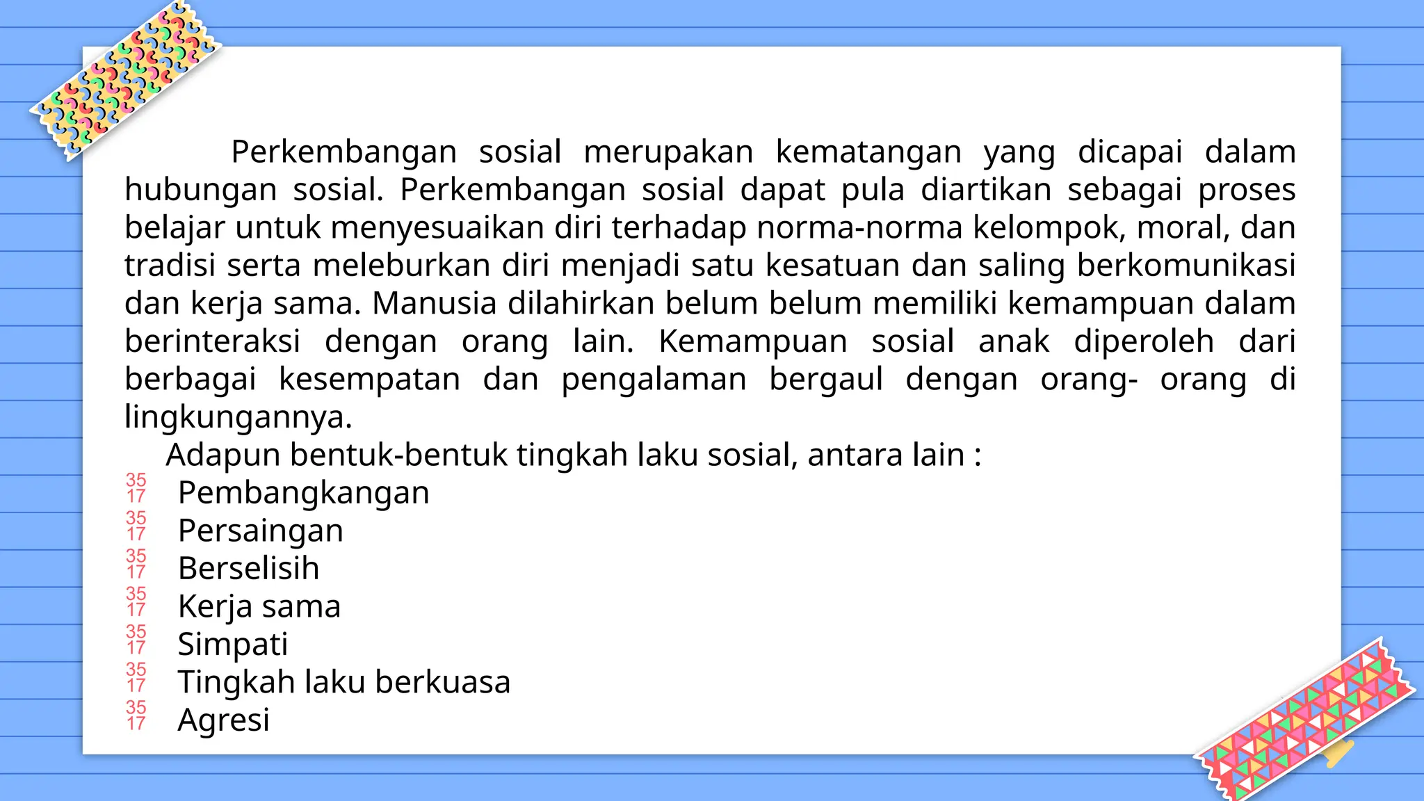 PERKEMBANGAN PESERTA DIDIK DI BERBAGAI FASE | PPT