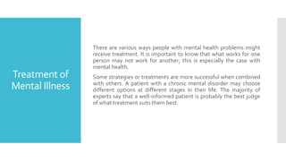 Ppda lecture 5 understanding mental health slideshare version | PPTX