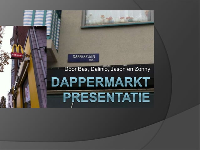 Powerpoint Dappermarkt | PPT