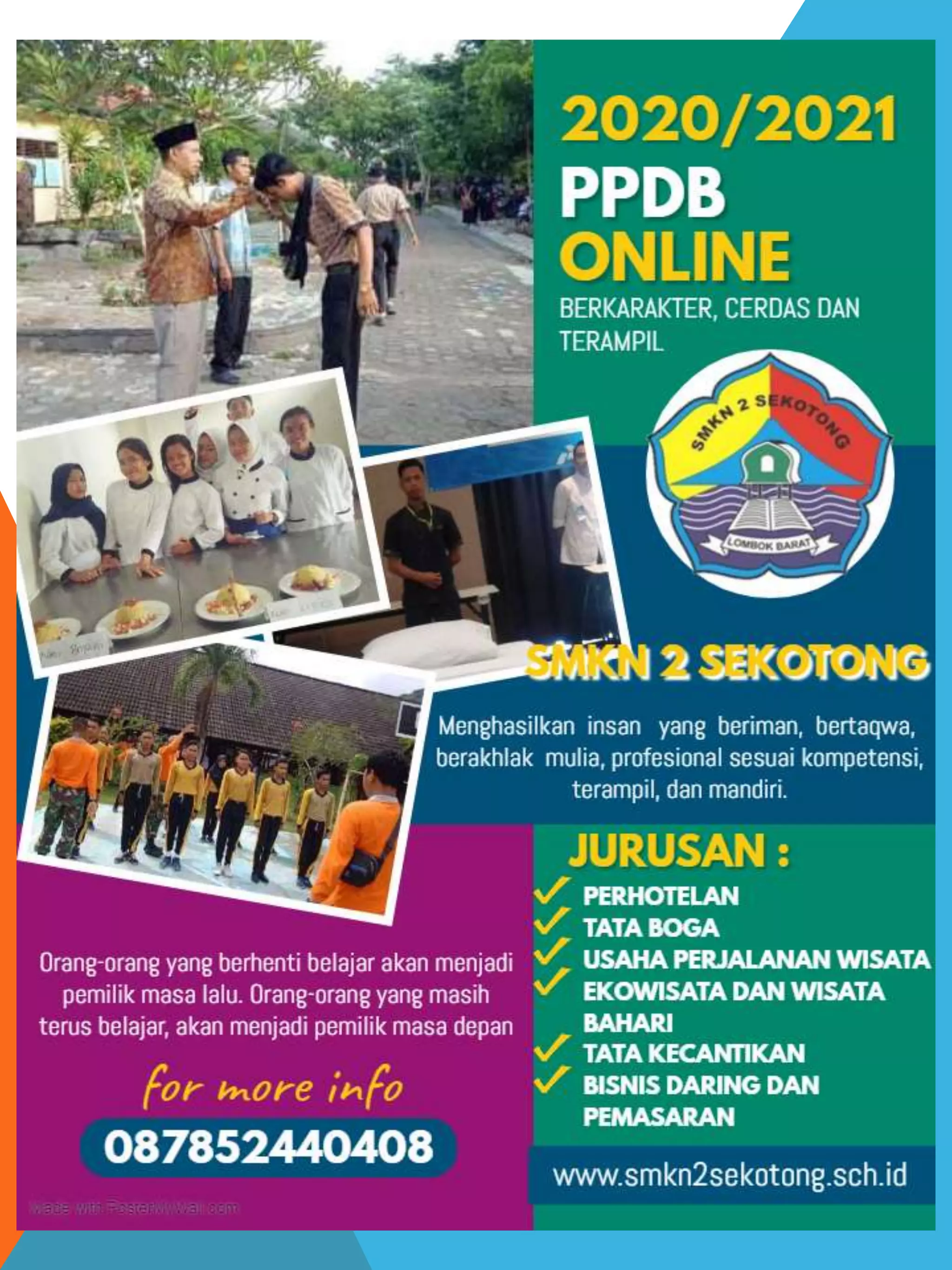 PPDB SMKN2 SEKOTONG | PPTX