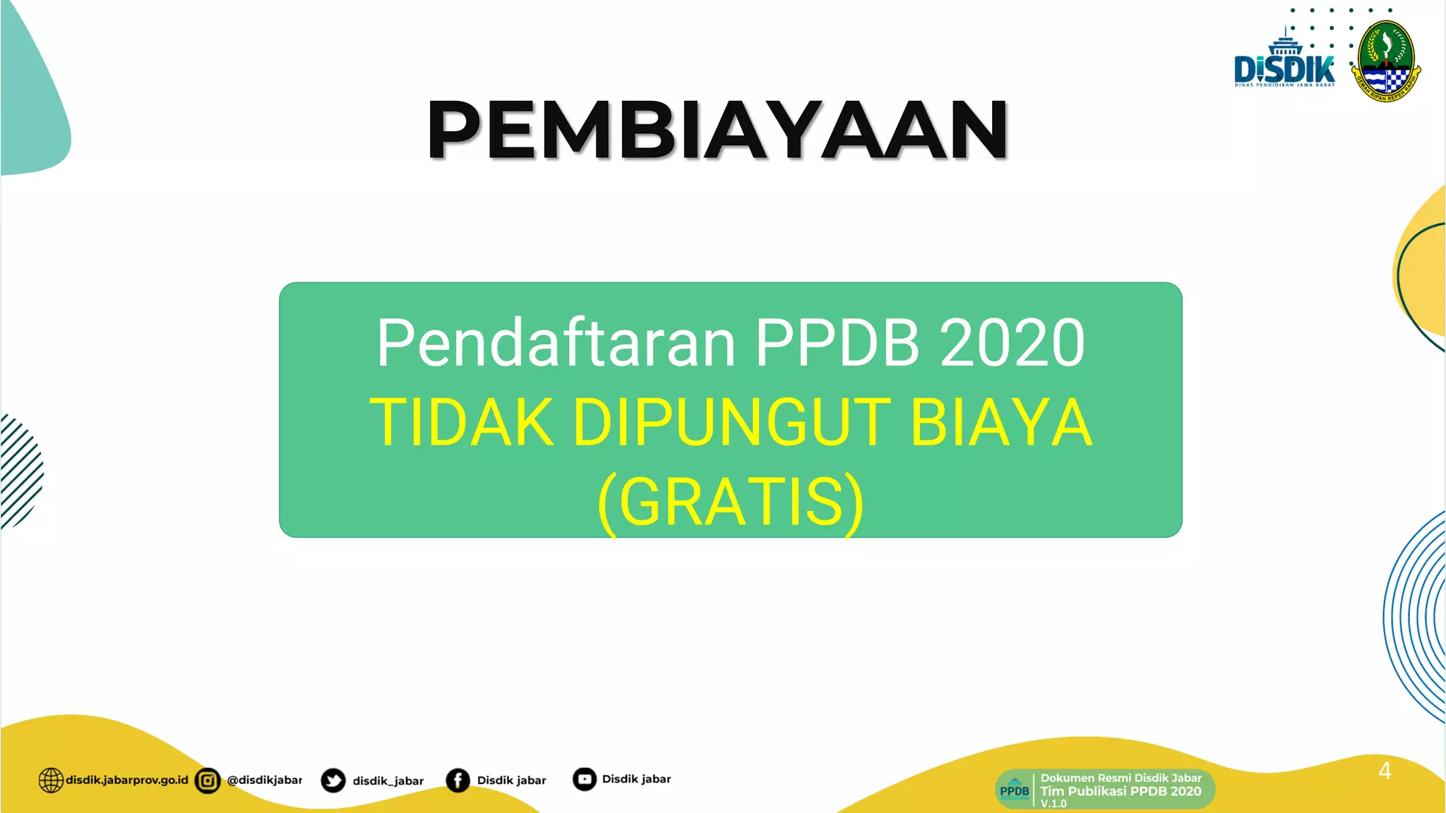 Informasi PPDB Jabar 2020 | PPT
