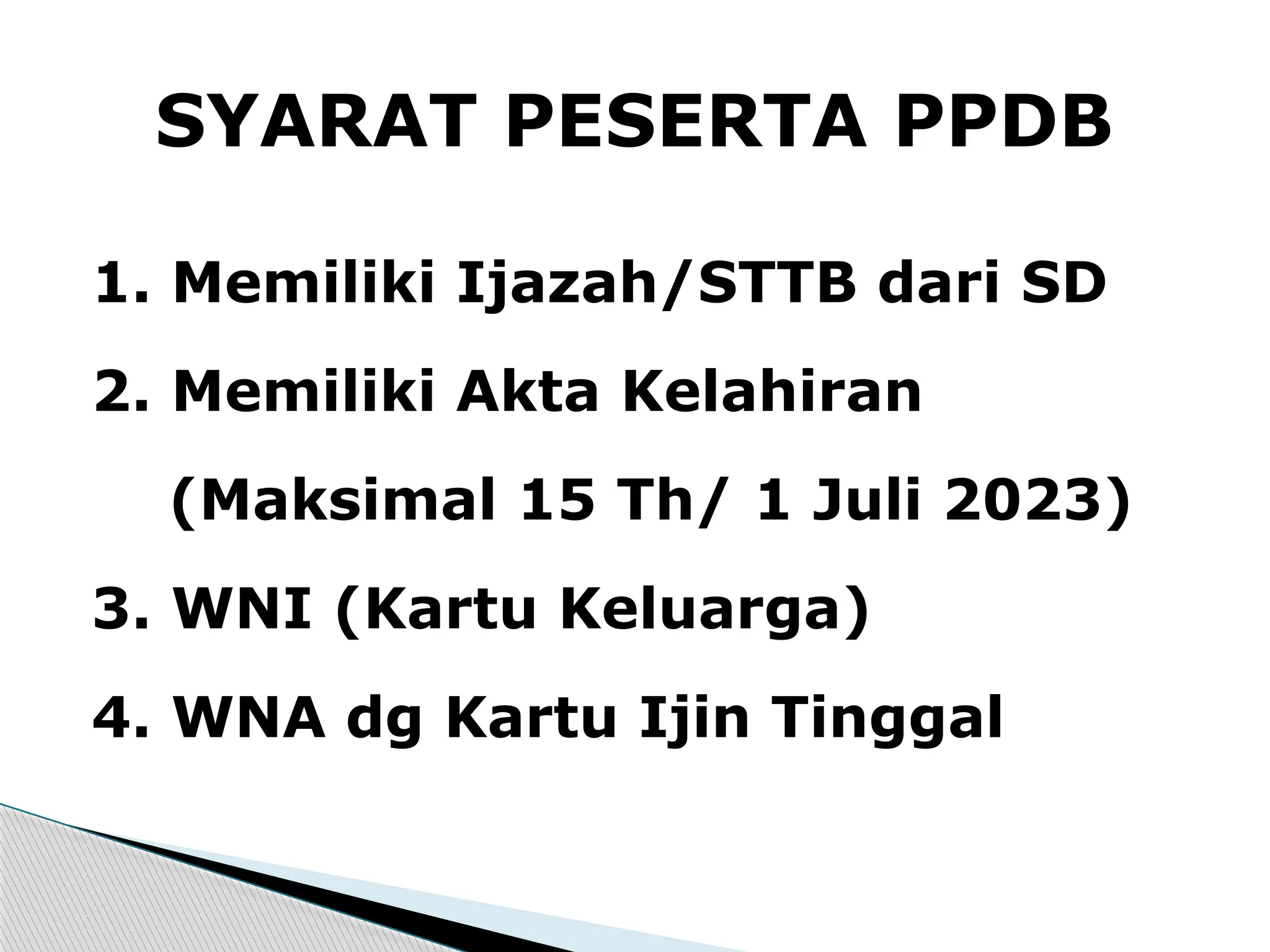 PPDB 2023.pptx penerimaan siswa baru smp | PPT