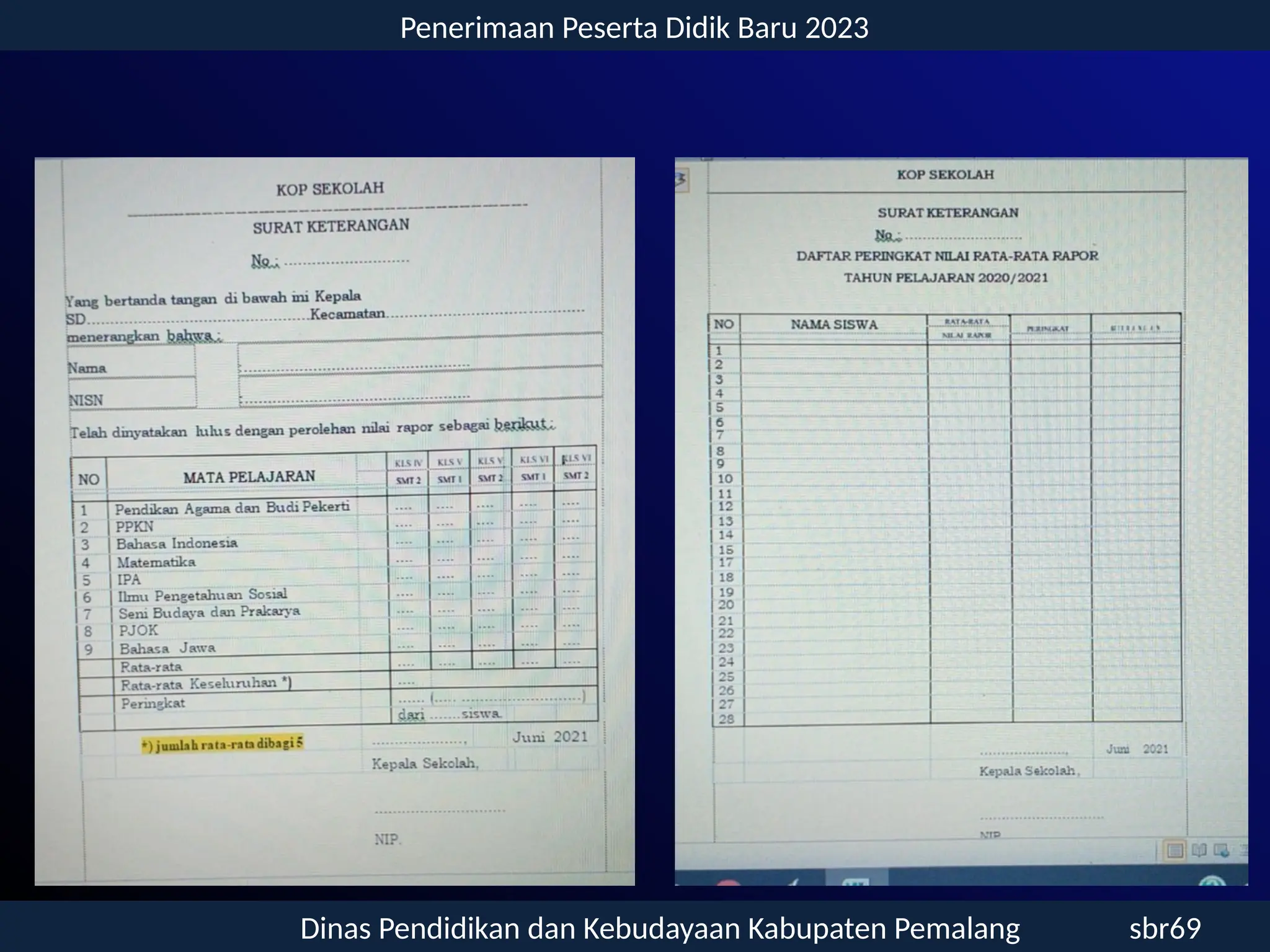 PPDB 2023 REVISI.pptx 2023-2024 smp sd sma pemalang | PPT
