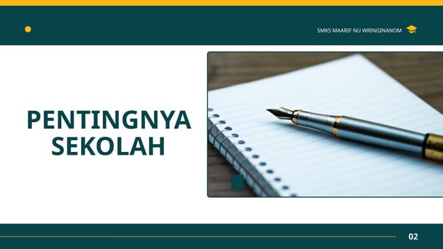presentasi sekolah SMK tahun pelajaran 2025-2026 | PPTX