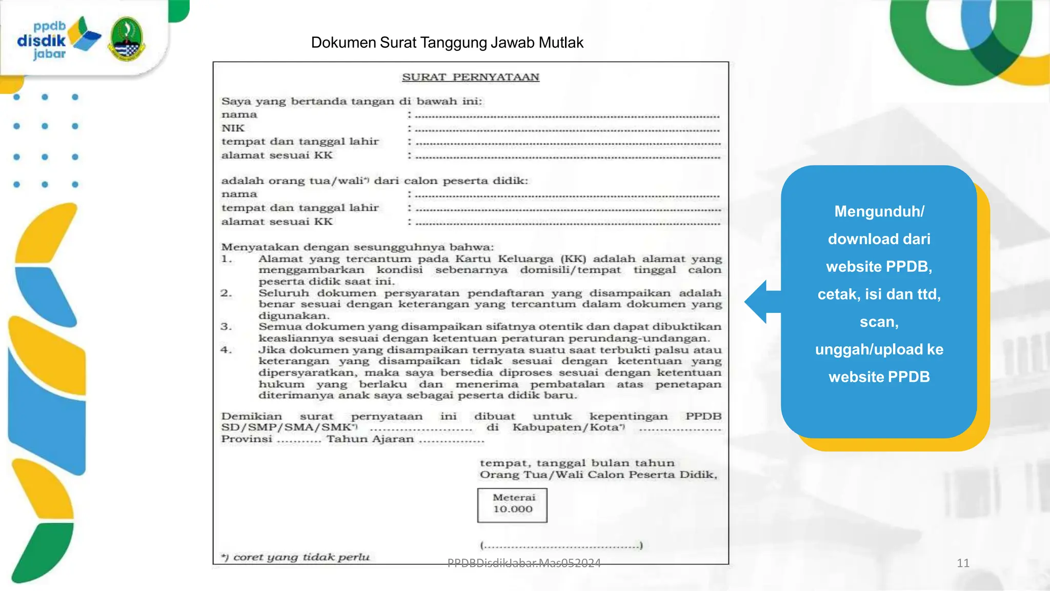 PPDB SMAN 1 SURADE - PROV JABAR 2024 / 2025 | PPT
