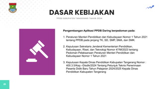 PPDB Daring 2024 tahun pelajaran 2024-2025 | PPT