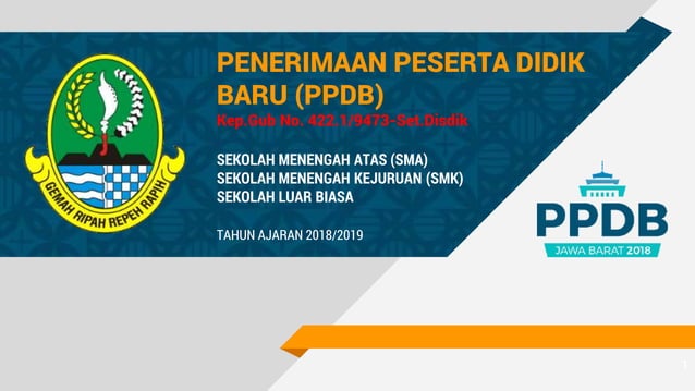 PPDB JABAR | PPT