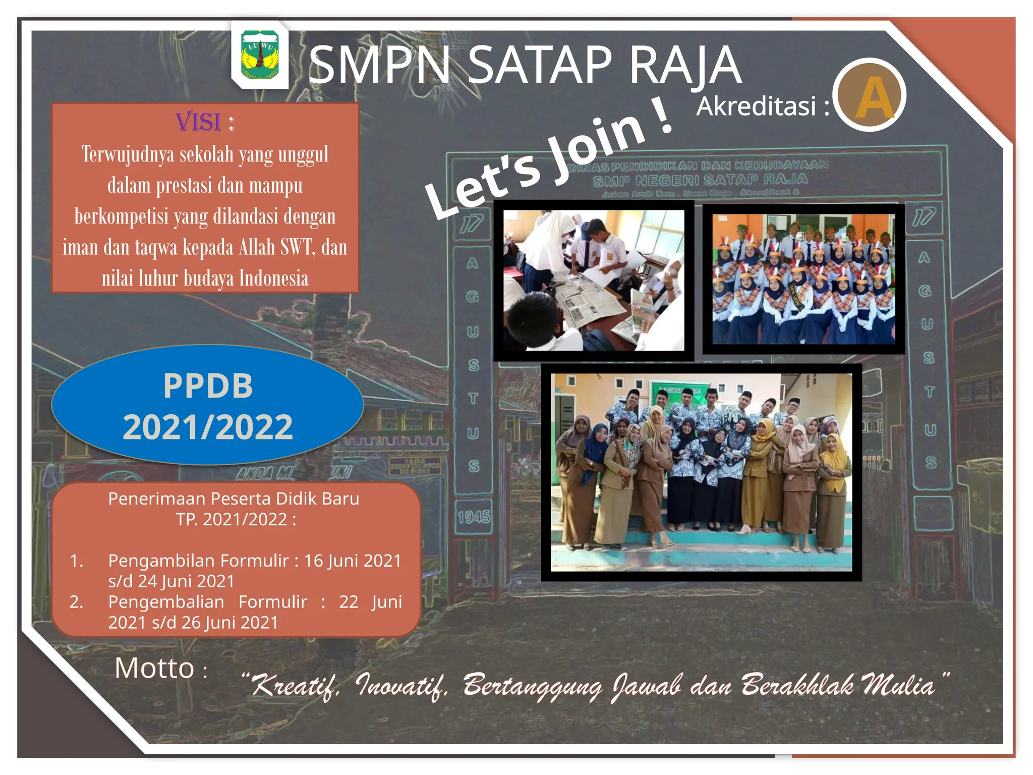 ppdb satap raja.tahun 2021/2022 sekolah pesisir yan unggulpptx | PPTX