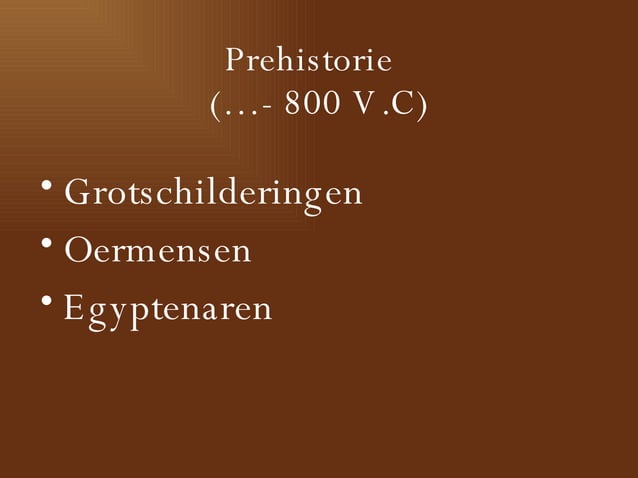 De Grote Periodes In De Geschiedenis | PPT | Death, Injury, or Military ...