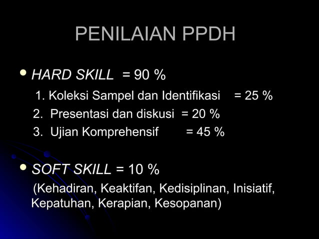 PPDH Pengarahan PJMK Divisi Parasitologi-1.ppt