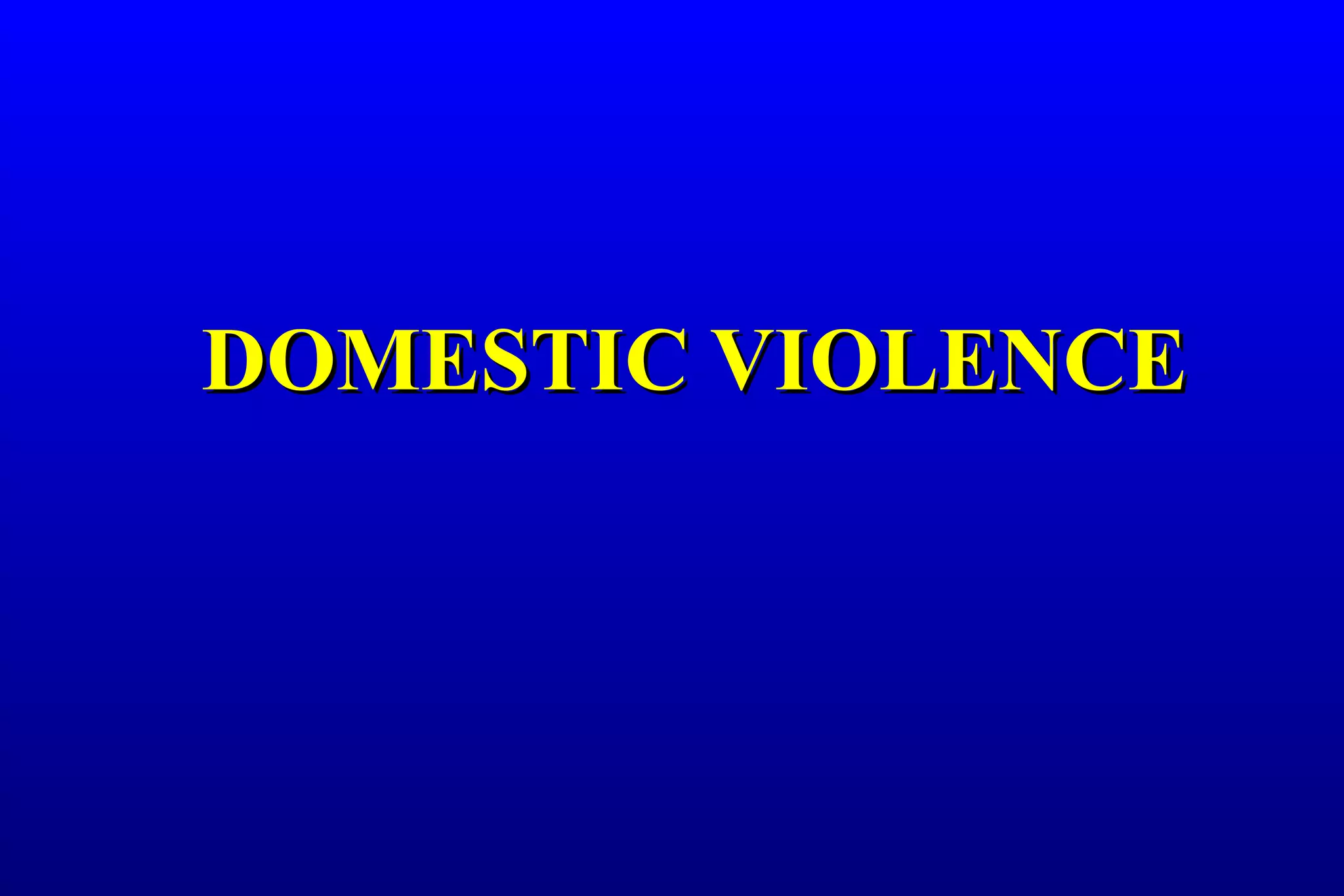 Pp domestic violence | PPT