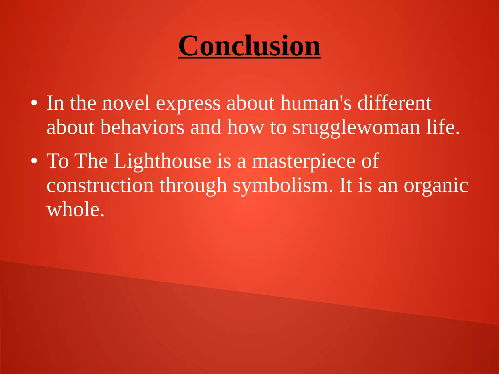 Symbolism in "To the lighthouse" | ODP