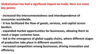 PUBLICPOLICY AND DEVELOPMENT PPT ON TOPIC INTERNATIONAL TRADE MEANING ...