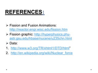 nuclear fission and fusion | PPTX