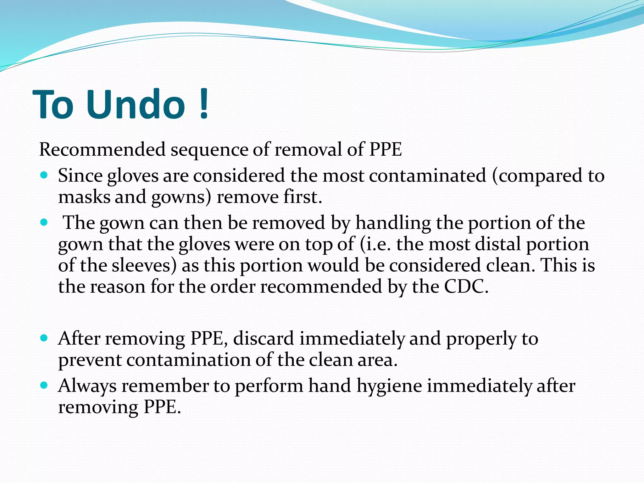 Personal Protective Equipment (PPE) | PPTX