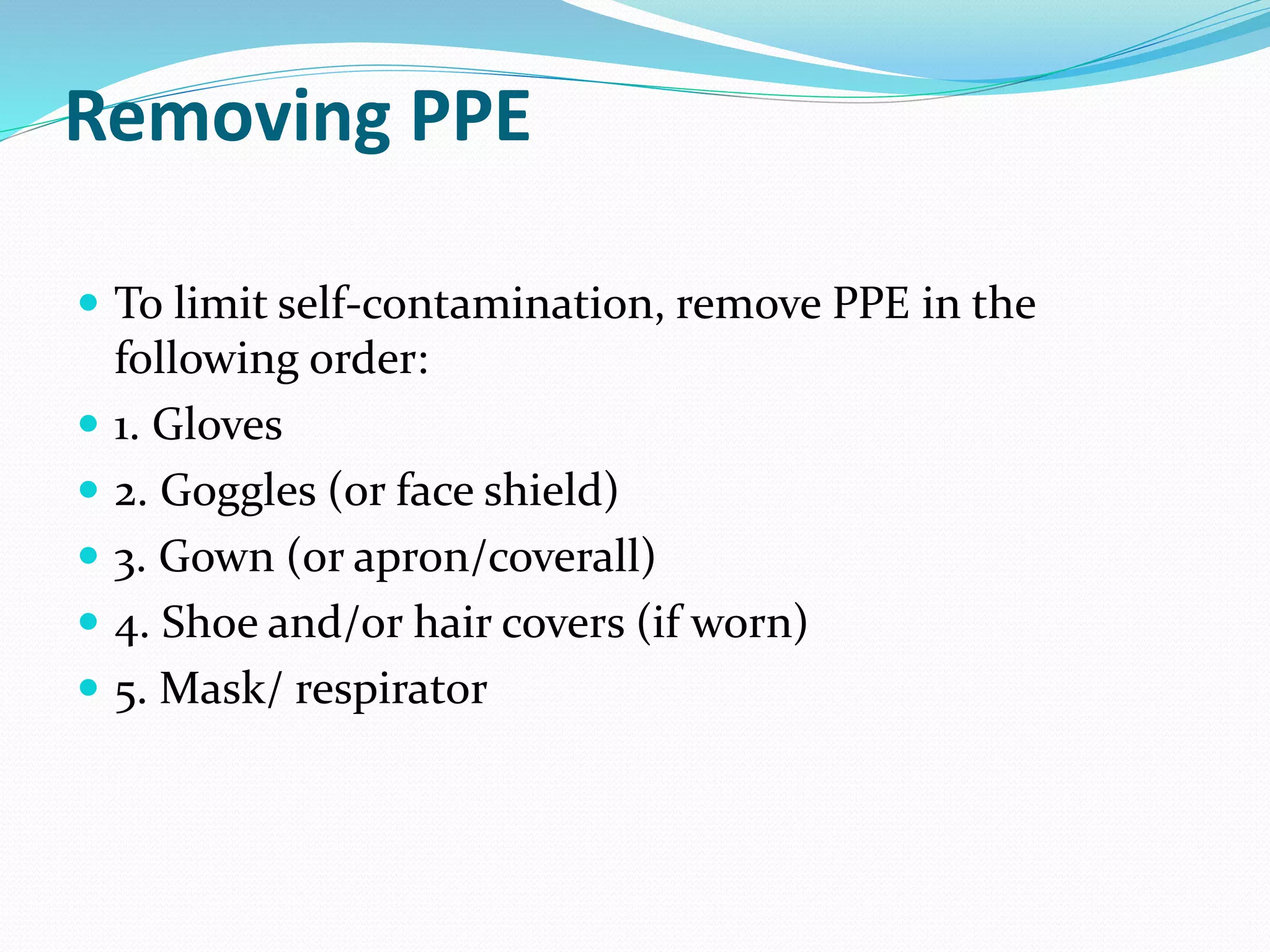 Personal Protective Equipment (PPE) | PPTX
