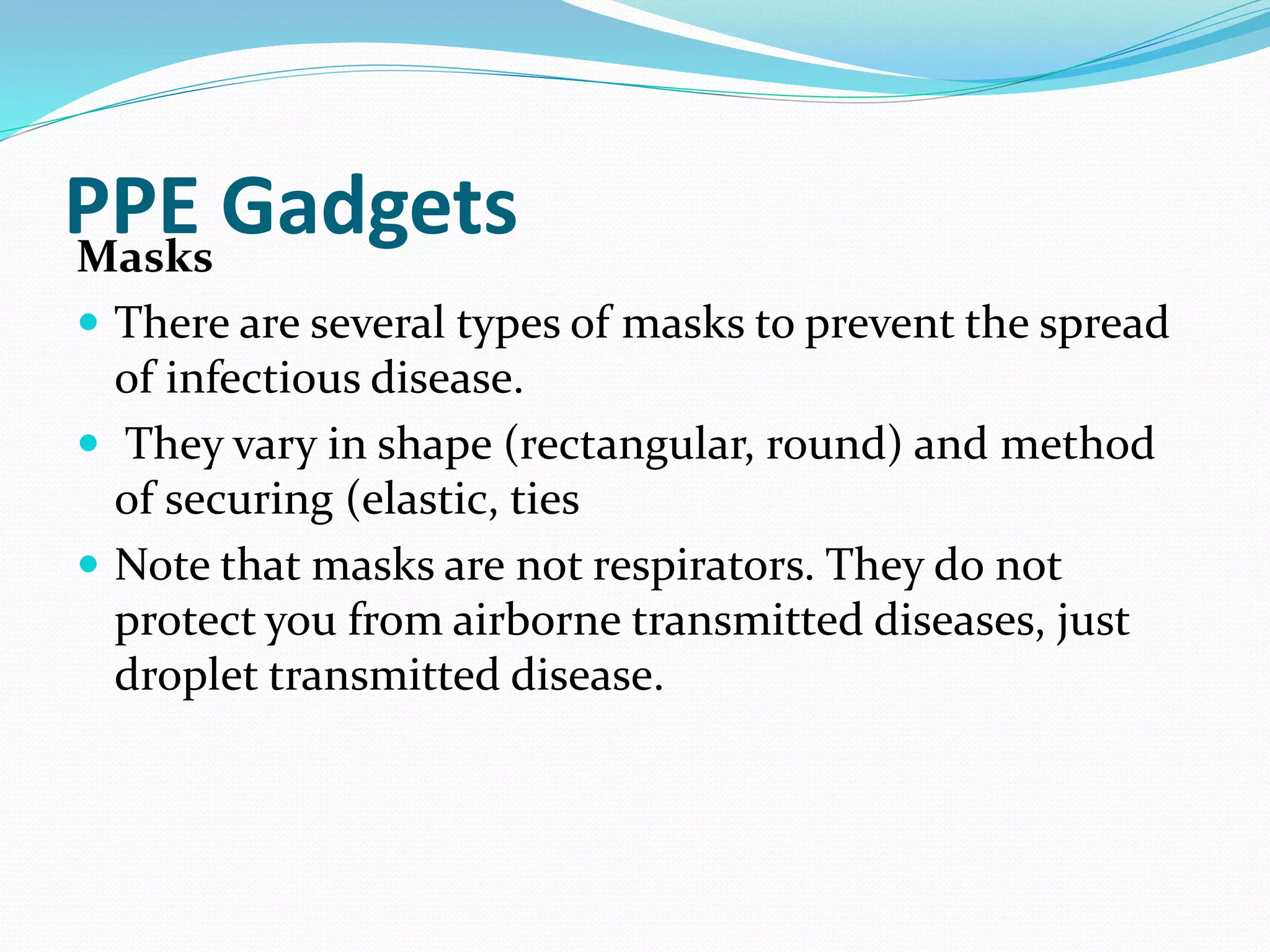 Personal Protective Equipment (PPE) | PPTX