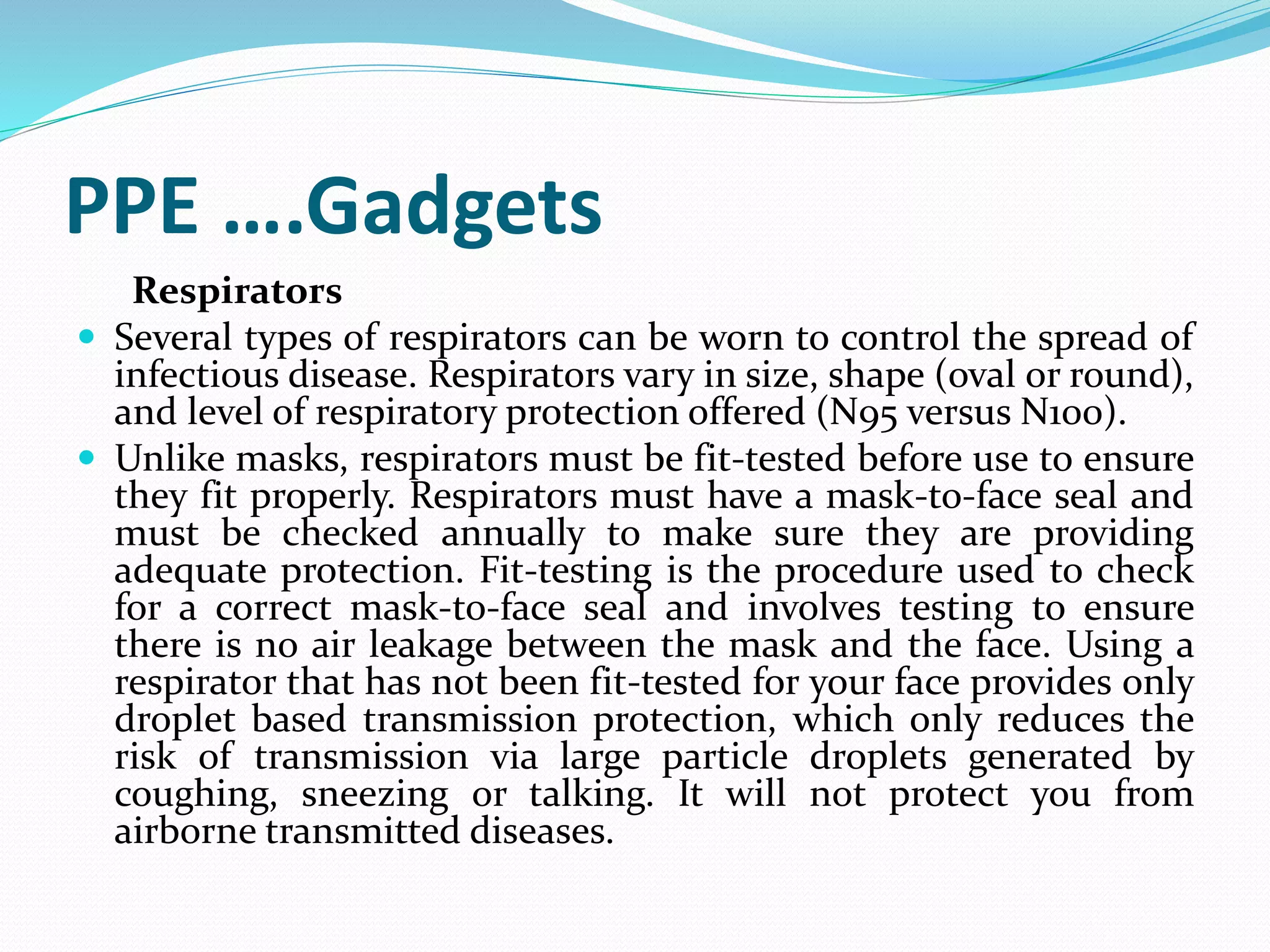 Personal Protective Equipment (PPE) | PPTX