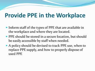 Personal Protective Equipment (PPE) | PPTX