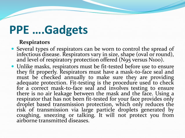 Personal Protective Equipment (PPE) | PPTX