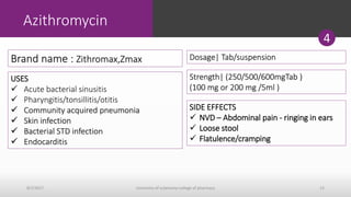 Summary of drugs used in pharmacy | PPTX | Pharmaceutical Drugs ...