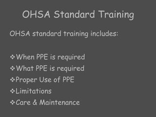 Ppe | PPTX