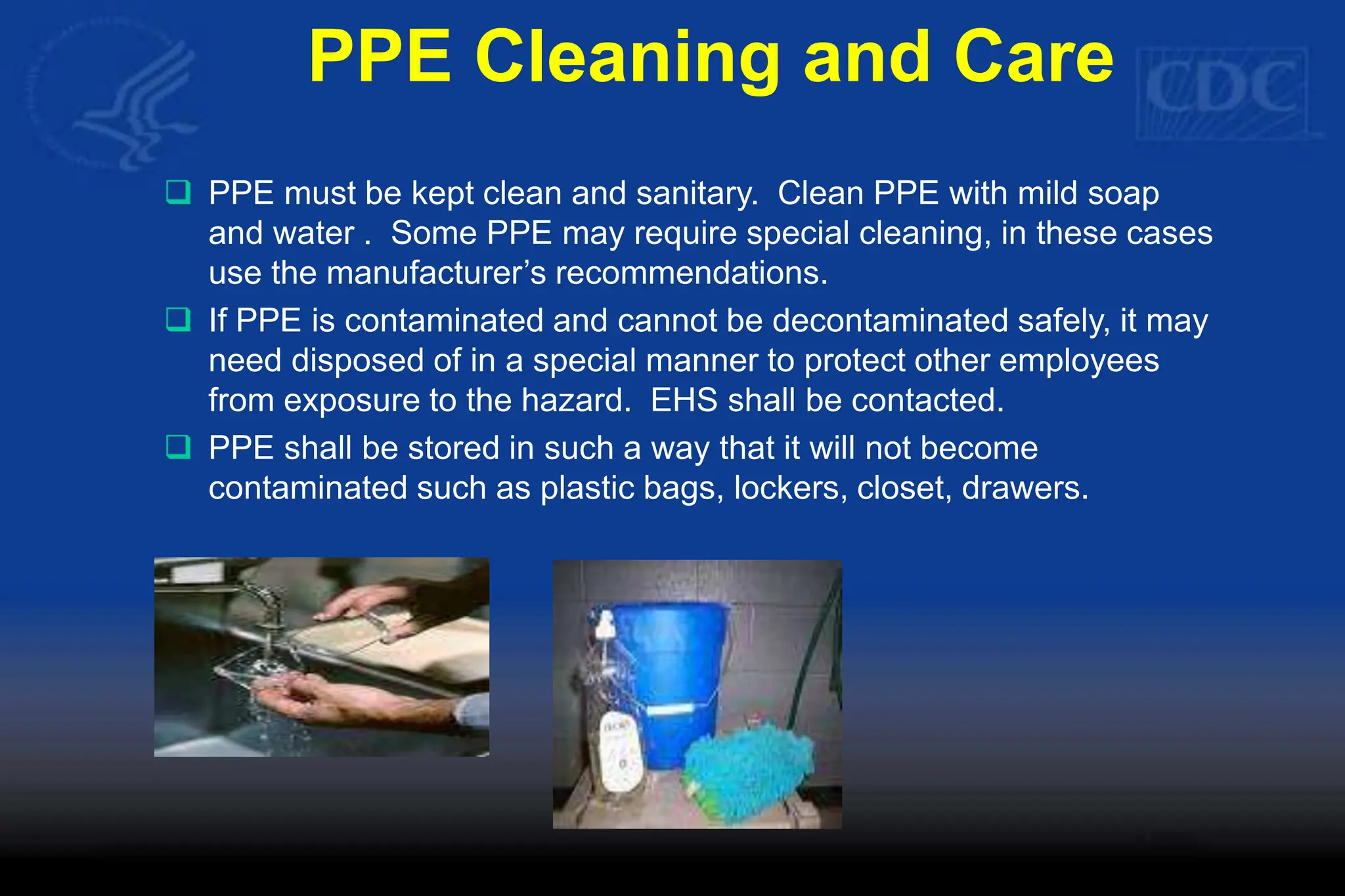 Personal Protective equipment PPE PPE PPE | PPT | First Aid | Injuries