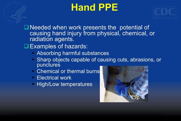 Personal Protective equipment PPE PPE PPE | PPT | First Aid | Injuries