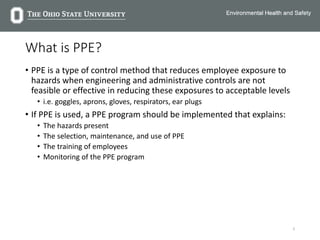 PPE.pdf for knowledge availing about it and its importance | PDF | Eye ...