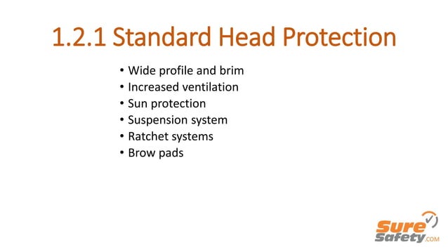 Safety At Work For Preventing Head Injuries by wearing helmets | PPT