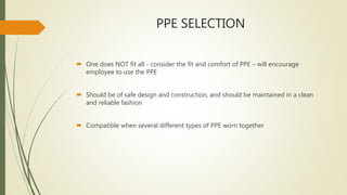 Personal Protective Equipment | PPT