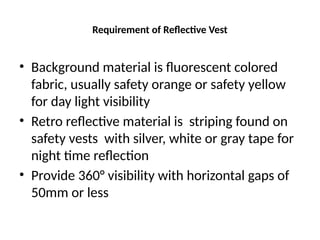 Personal Protective Equipment in Construction Sector | PPTX