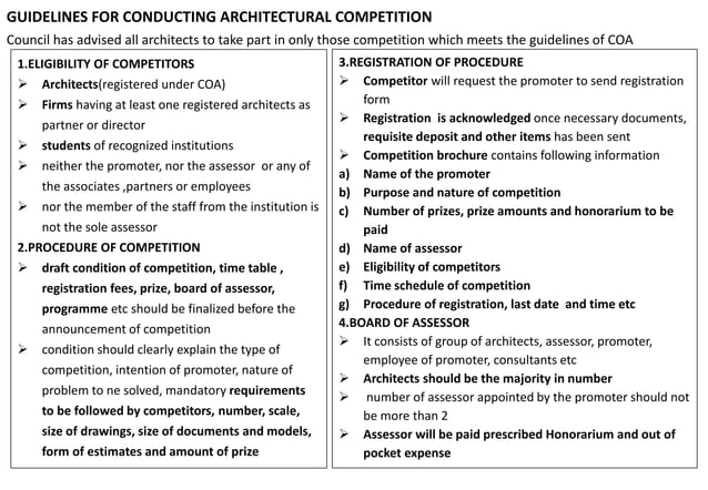 ARCHITECTURE PROFESSIONAL PRACTICE | PPTX | Civil Engineering Industry ...