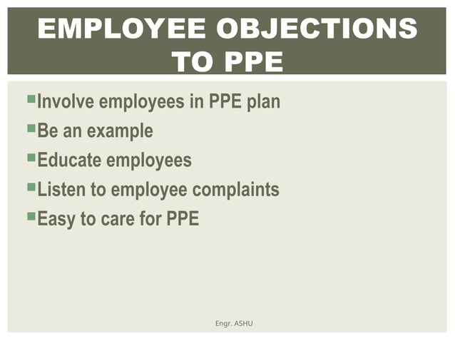 PPE 3.ppt Personal protective equipment's | PPT